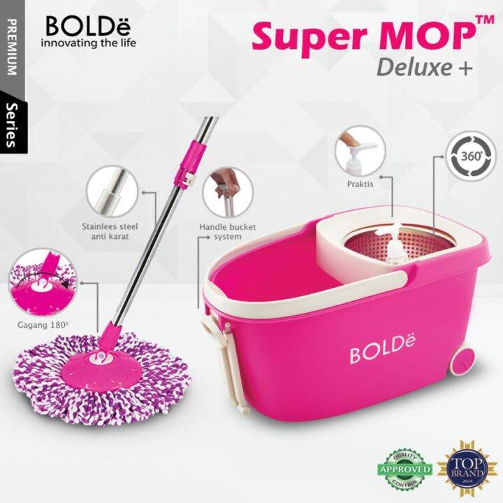 BOLDE Super Mop Deluxe+ | Lazada Indonesia