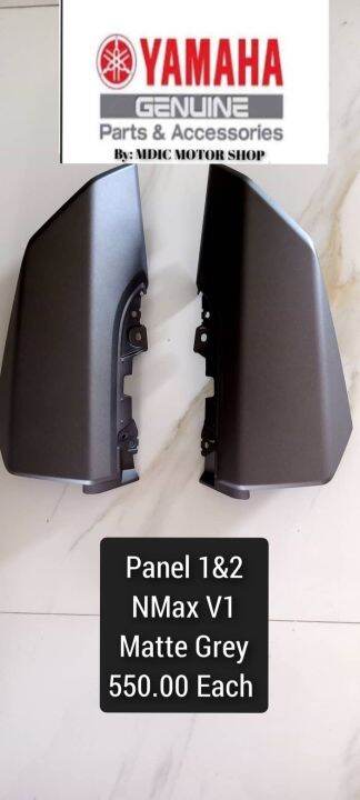 PANEL 1 &2 MATTE GRAY NMAX V1 YAMAHA GENUINE PARTS | Lazada PH
