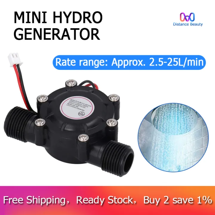 DC 12V Hydroelectric Water Power Mini Hydro Generator Hydraulic Charger ...