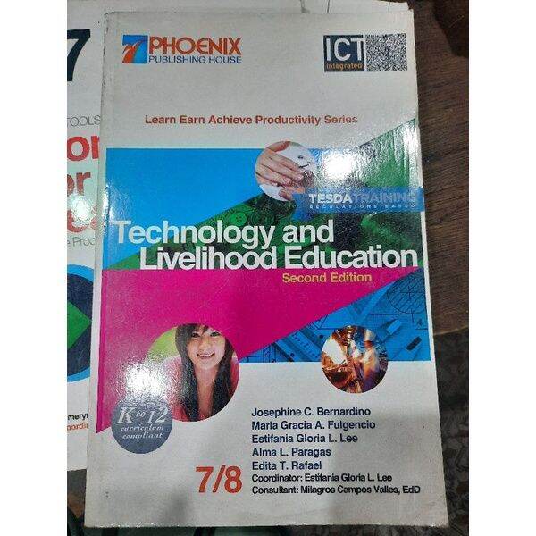 Technology and Livelihood education 7 & 8 latest ed Phoenix | Lazada PH