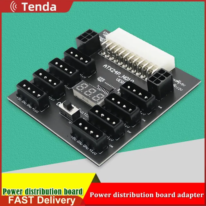4pin+6pin ATX Power Supply Breakout Board Adapter ATX 6Pin Power ...