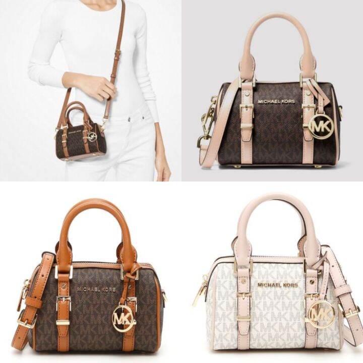 MK Michael Kors Bedford extra small legacy duffle bag | Lazada PH