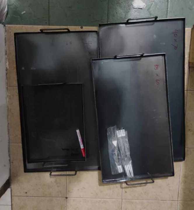 WAJAN ROTI BAKAR 2 TUNGKU/ ROTI JHON /WAJAN DATAR KOMPOR 2 TUNGKU ...