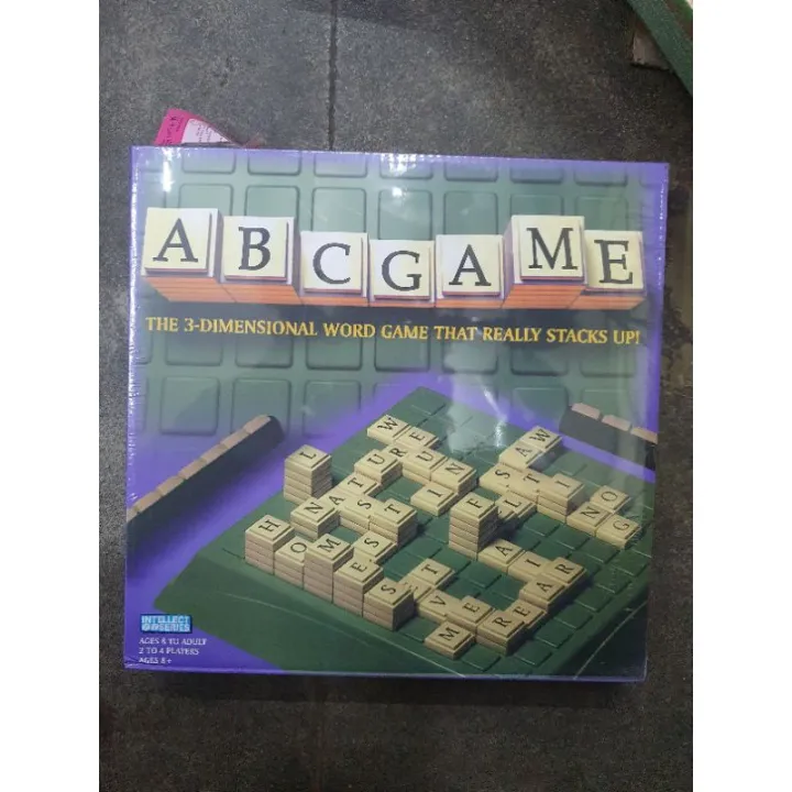 ABC Game Upwords 3 Dimensional Stacking Letter | Lazada PH