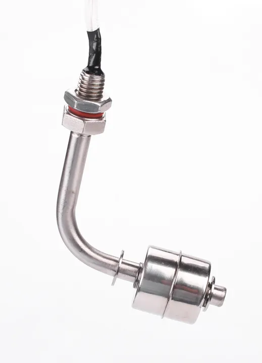 304 white stainless steel float switch L-type liquid level sensor ...
