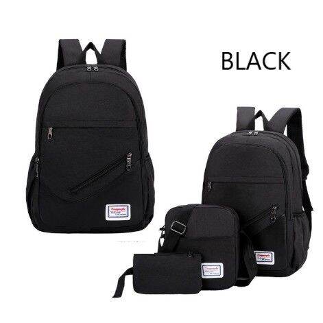Flagship Canvas Korean Canvas 3in1 Backpack 3 in1 Backpack | Lazada PH