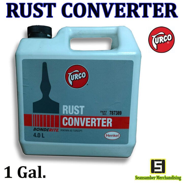 Turco Rust Converter By Henkel 1Gal (4L) | Lazada PH