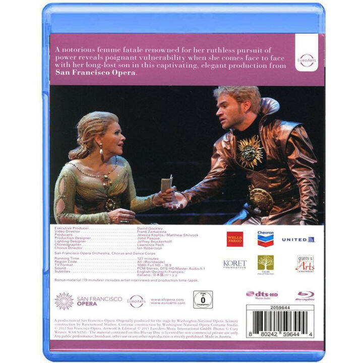 Donizetti: Lucia Bogia Fleming San Francisco Opera House ตัวอักษรจีนบลู ...