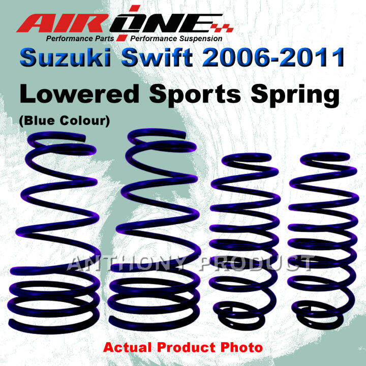 AIRONE Suzuki Swift RS415 RS416 2006 - 2010 Lowered Sport Coil Spring ...