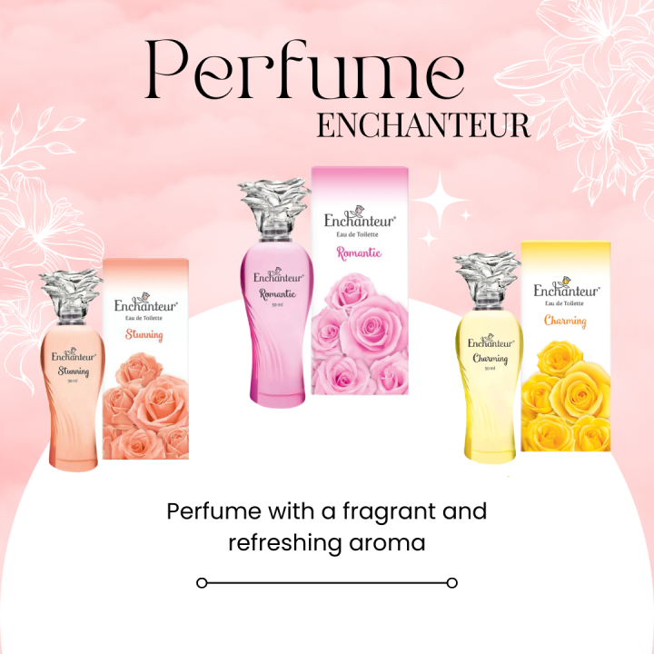 Enchanteur Eau de Toilette Perfume 50ml | Lazada