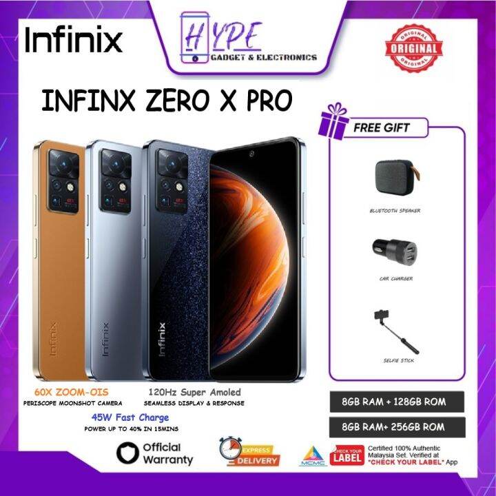 Infinix Zero X PRO (8GB+128GB / 8GB+256GB) 6.67"AMOLED 120Hz Super ...