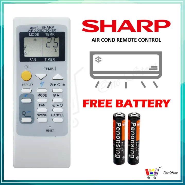 Sharp Aircond Air Conditioner Air Cond Remote Control | Lazada