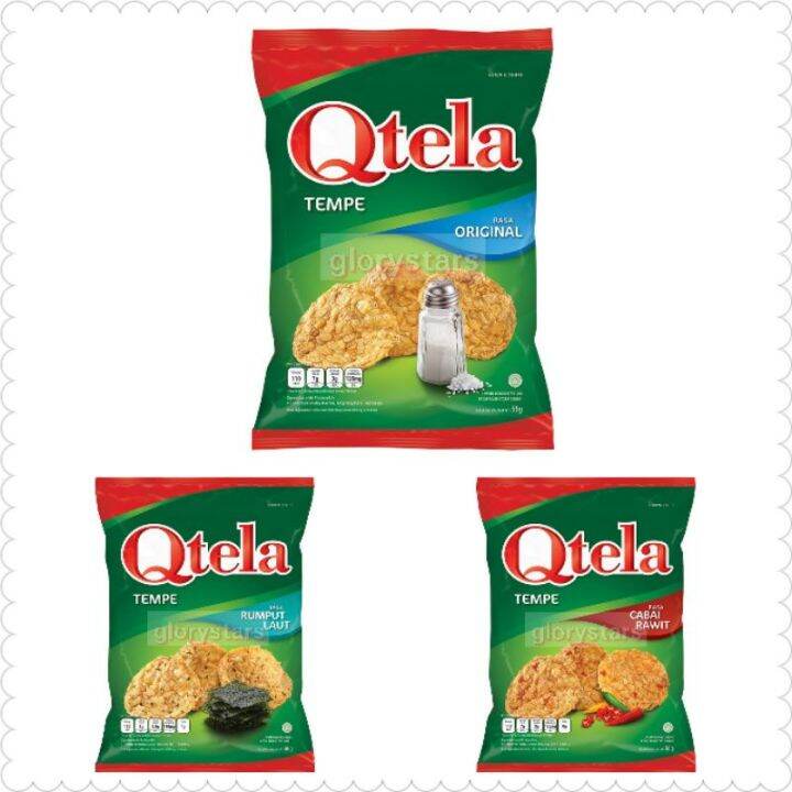 QTELA TEMPE ALL VARIANT 55 gram | Lazada Indonesia