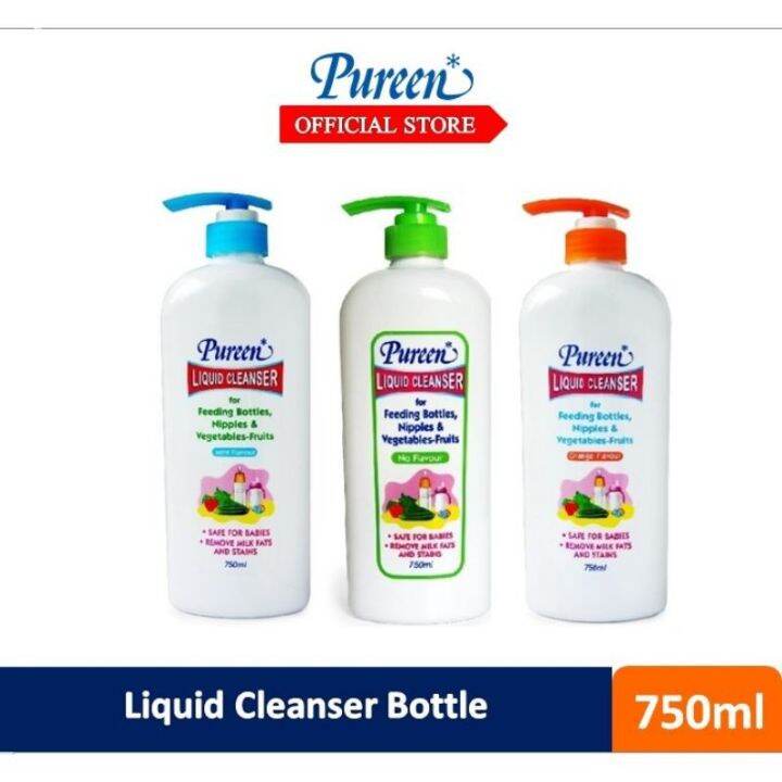 Pureen Botol Pembersih Cecair 750Ml | Lazada