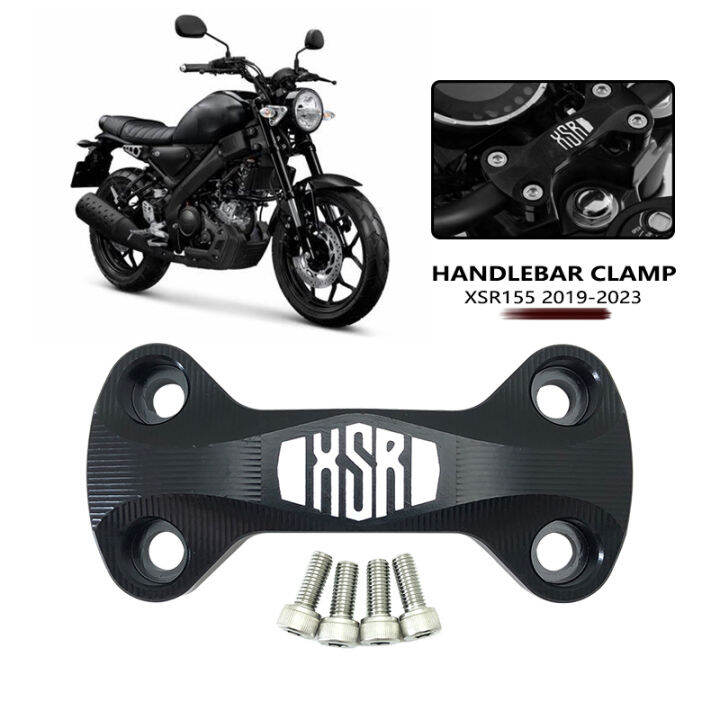 XSR155 Handlebar Heightening Riser Bar Clamp Mount For YAMAHA XSR 155 ...