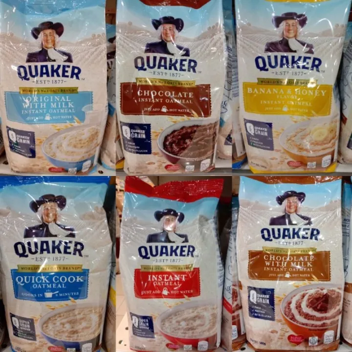 Quaker oats instant oatmeal | Lazada PH