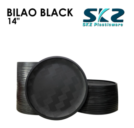 Per Piece - SKZ -Plastic bilao Reusable 10" 12" 14" 16" 18" Round Food ...