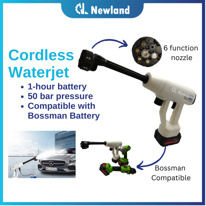 Cordless Water Jet High Pressure / Water Jet Battery / Long Lasting ...
