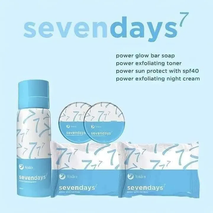7days her skin seven days rejuvenating set Power Exfoliating Set ...