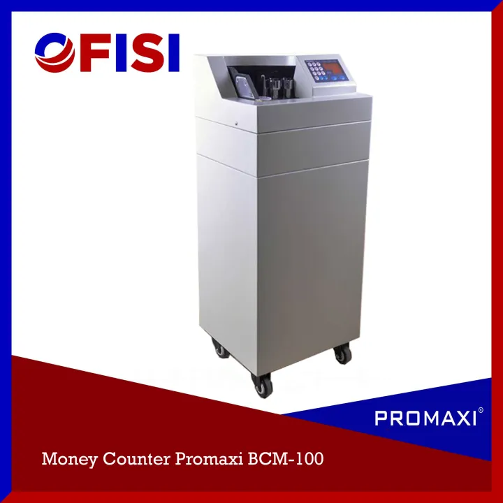 Money Counter Promaxi BCM-100 Mesin Hitung Uang | Lazada Indonesia