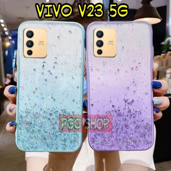 CASING ( VIVO V23 5G ) CASE GLITER, KESING HP,KASING KEREN,CASING ...
