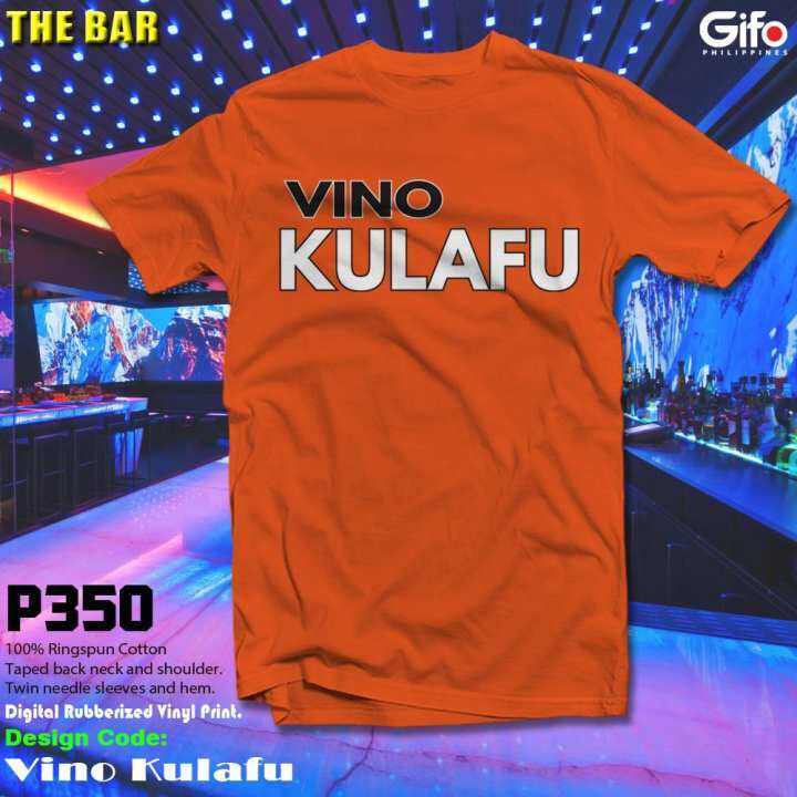 ★ALCOHOL Vino Kulafu Gifo Shirt | Lazada PH