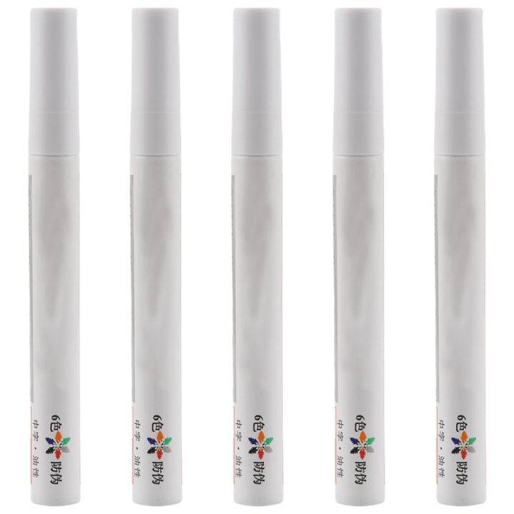 【Ready Stock&COD】5x White Permanent Car Tyre Tire Metal Paint Pen ...