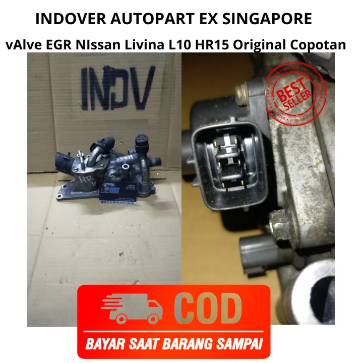 Valve EGR Sensor EGR Nissan Livina 1.5 cc L10 HR15 Original Copotan ...