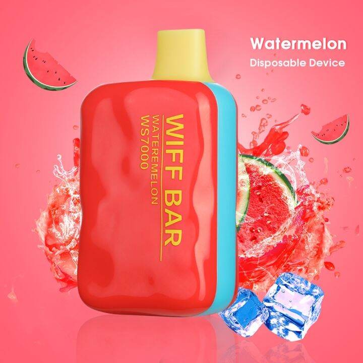 【Wiff Bar-S2】 Disposable Vape Pod up to 7000 Puffs Rechargeab-1005 ...