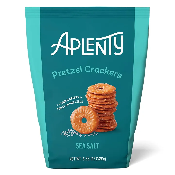 Aplenty, Sea Salt Pretzel Crackers, 6.35 oz | Lazada PH