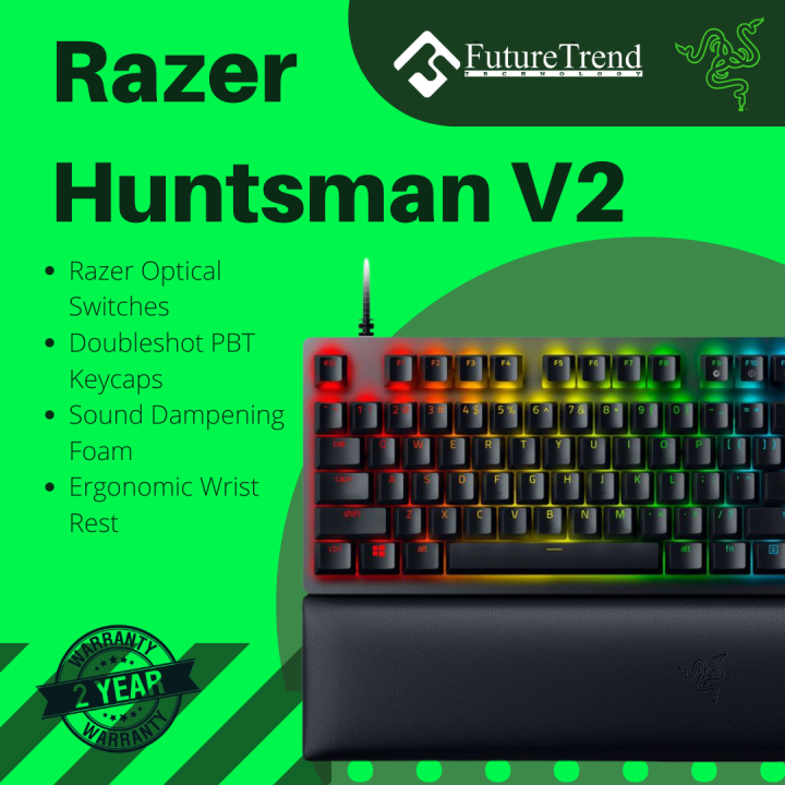Razer Huntsman V2 Optical Gaming keyboard | Lazada