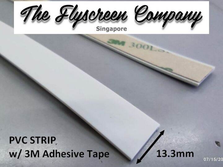 PVC Strip with 3M Adhesive Tape ONLY | For use with DIY Magnetic ...