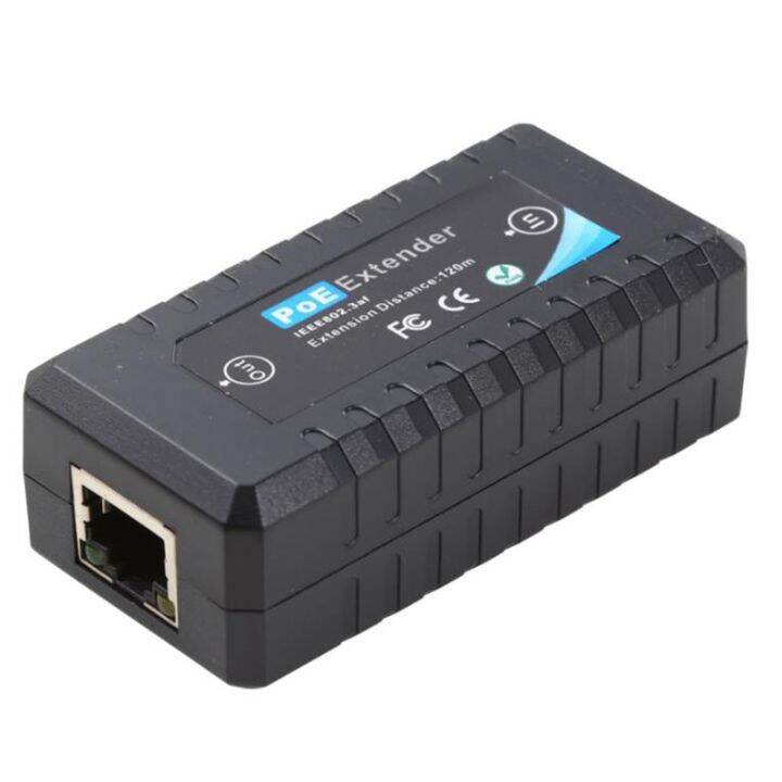 1 Port POE Extender 10/100Mbps with IEEE 802.3Af Standard Input ...