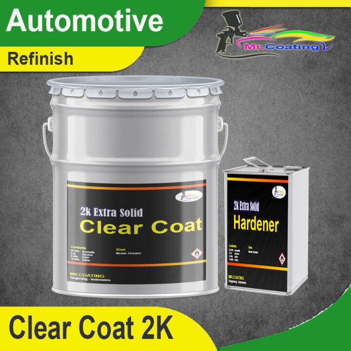 Pernis Mobil Polyurethane 2K / Clear Coat 2K EXTRA GLOSS / 20 Liter | Lazada Indonesia