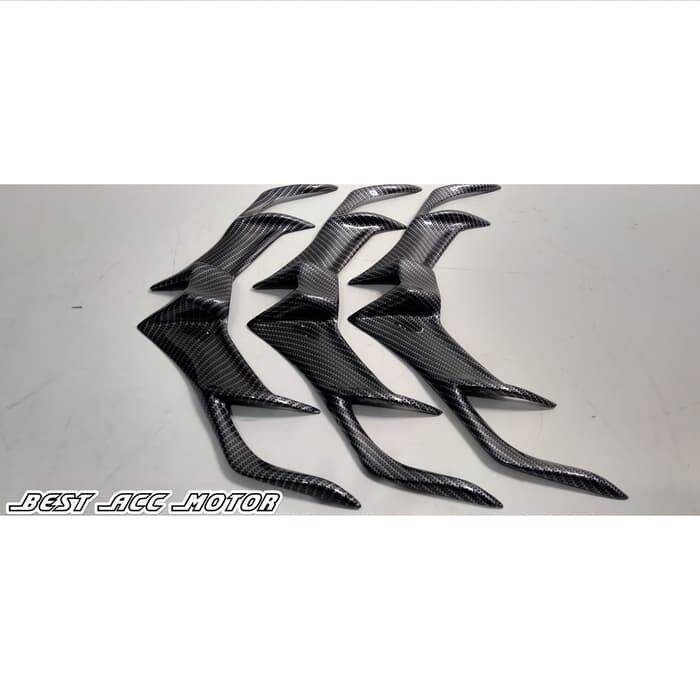 Winglet Yamaha R15 LED V3 Carbon Aksesoris R15V3 | Lazada Indonesia
