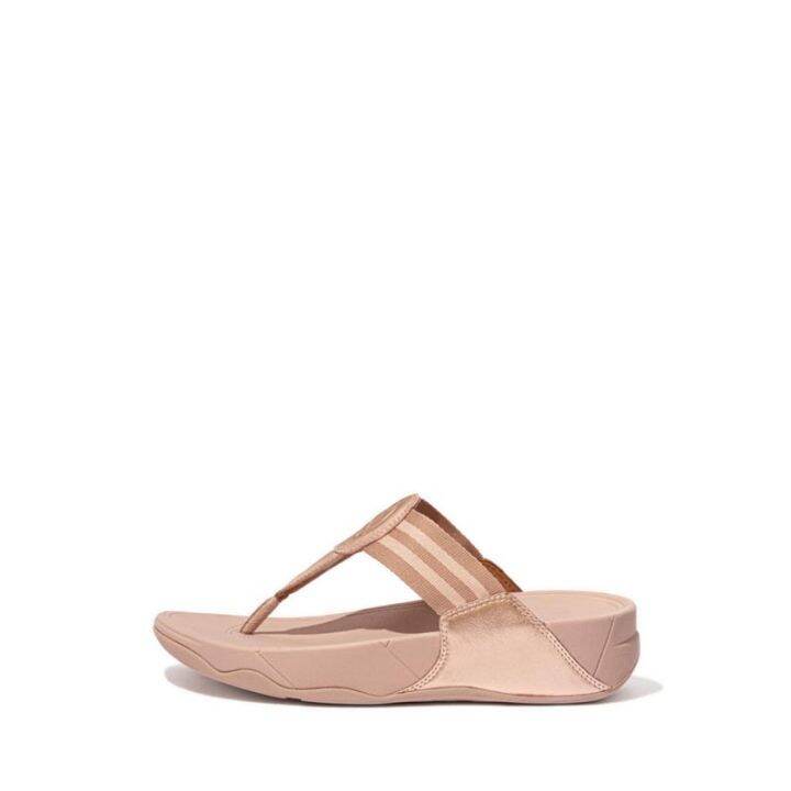 FITFLOP WALKSTAR WOMEN'S TOE-POST SANDALS- Rose Gold | Lazada PH