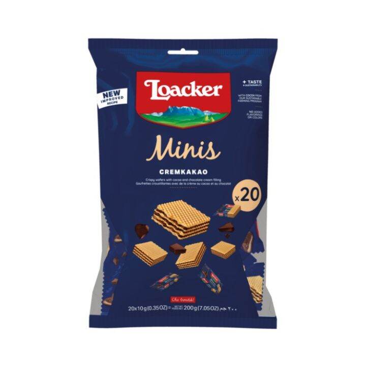 Loacker Minis Kakao Wafer 200g | Lazada PH