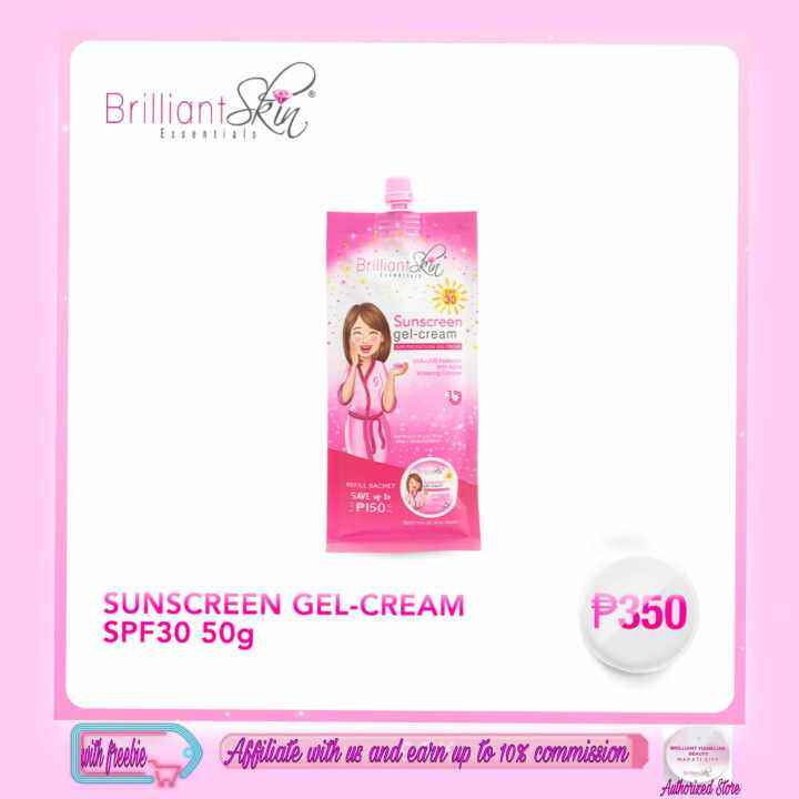 Brilliant Skin Sunscreen Gel-Cream 50g | Lazada PH