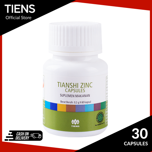 Tiens Zinc Capsules Penggemuk Badan Promo Murah Kemasan 30 Kapsul ...