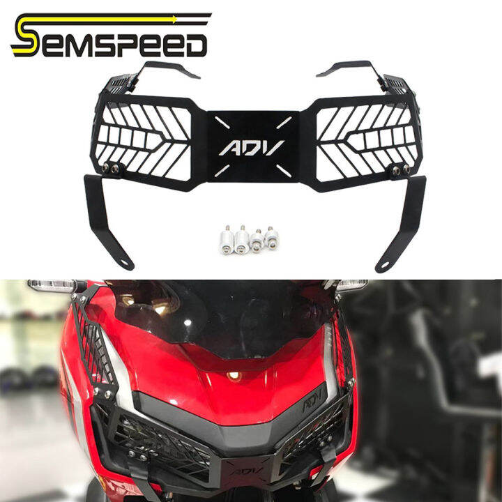 SEMSPEED Motorcycle Grille Grill Headlight Headlamp Guard Cover For ...