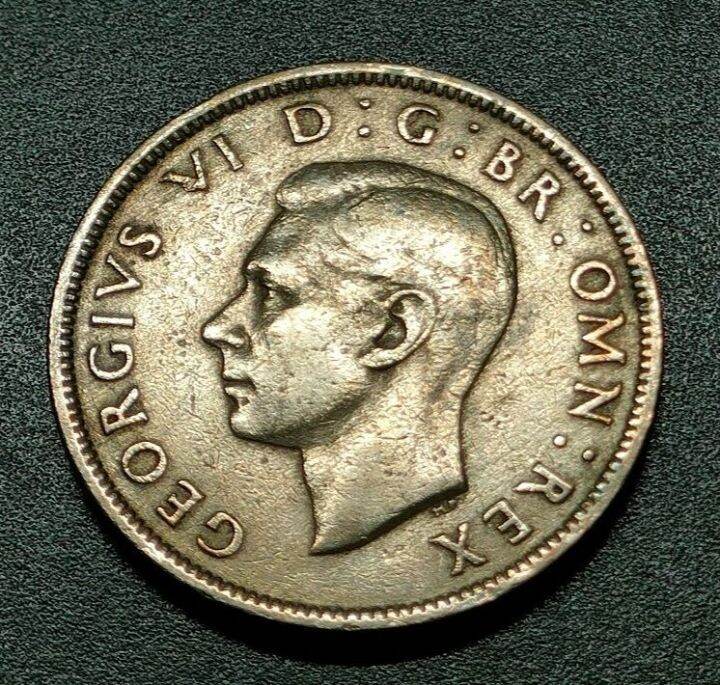 Vintage UK King George VI 2 Shilling 1948 | Lazada