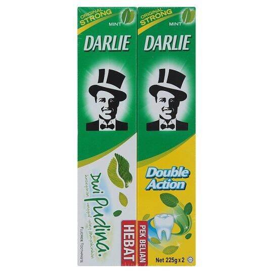 Darlie Original Strong Mint Fluoride Toothpaste 2 x 225g | Lazada