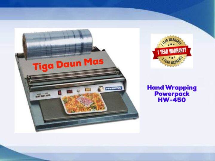 Mesin plastik Wrapping / Hand Wrapping Powerpack HW-450 | Lazada Indonesia