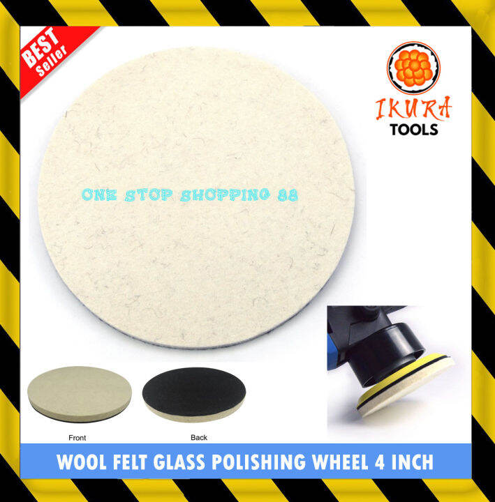 MATA BOR GERINDA GURINDA GRINDA BUSA POLES WOOL FELT VELCRO POLISHING ...