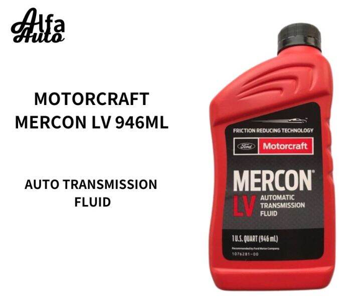 Motorcraft Atf LV 946ML Auto Transmission Fluid Minyak GearBox For Ford ...