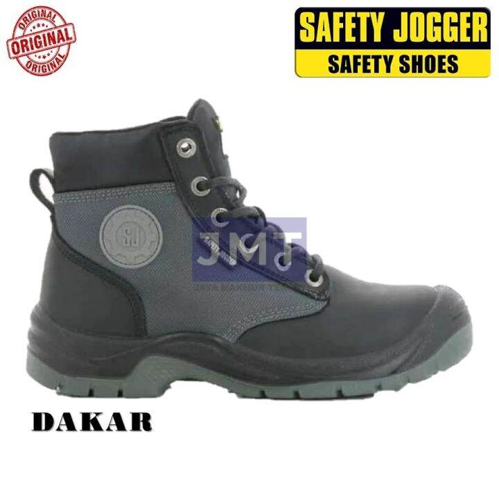 Sepatu Safety Jogger Dakar S3 Dakar Black / Brown Original | Lazada Indonesia