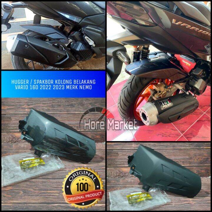 SPAKBOR KOLONG BELAKANG VARIO 160 2022 2023 ABS CBS HUGGER VARIO 160 ...