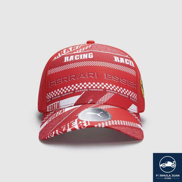 Scuderia Ferrari Graphic Cap - Red (Official F1 Merch) - Formula Juan ...