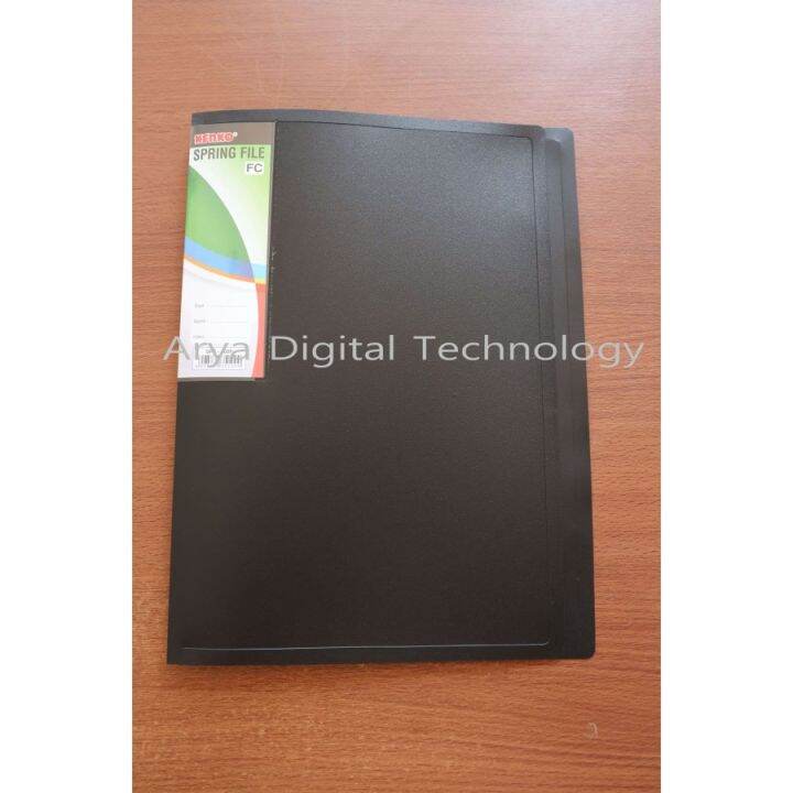 Spring File Kenko Folio SPR 100F Hitam Folder Map Snell Plastik Murah ...