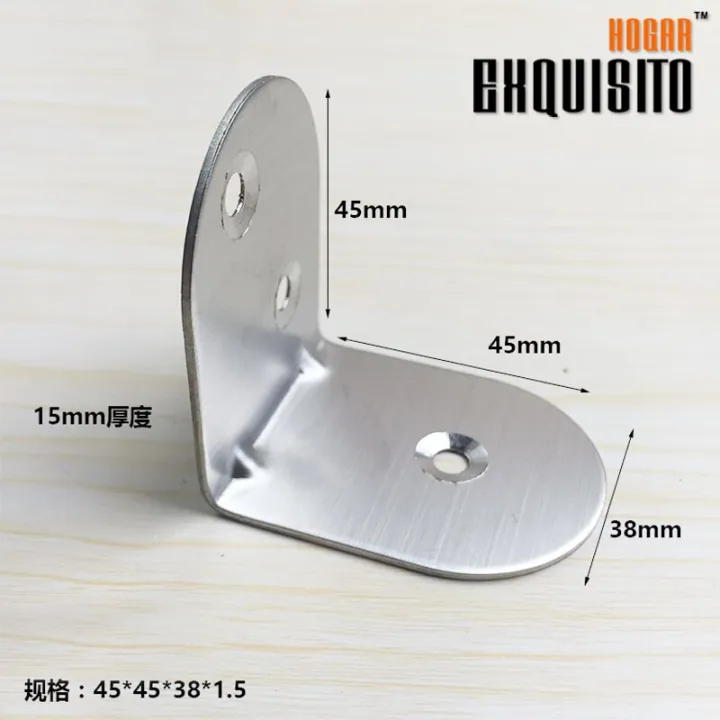 Stainless Steel Angle Angle Cabinet Hardware Connection Angle Iron ...